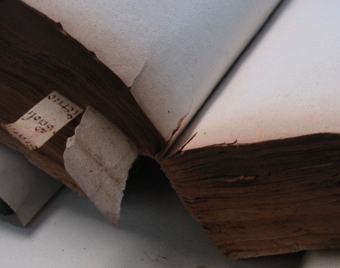 A mid-16th-century tacketed parchment binding: The first minute book of ...